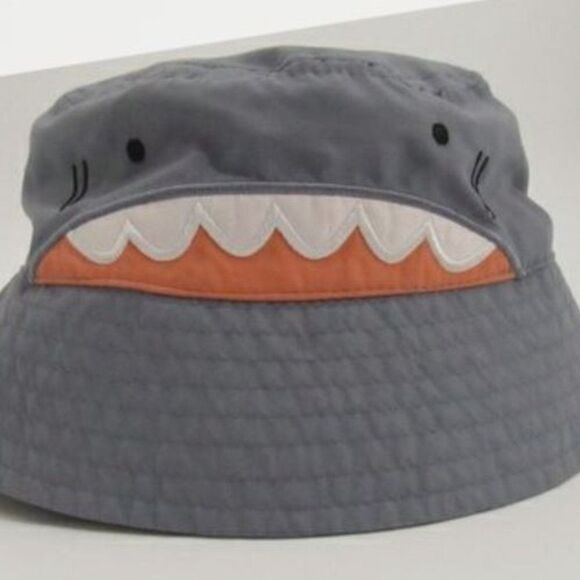 Carter's | Accessories | Kids Summer Gray Shark Bucket Hat | Poshmark